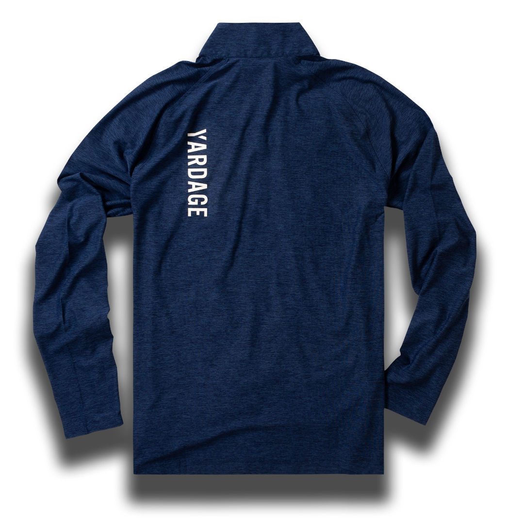 Midnight Blue Golf Mid-Layer | Golf Clothing Online | Yardage Golf